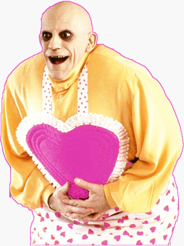 "Uncle Fester The Addams Family Values" Sticker for Sale by sam3o ...