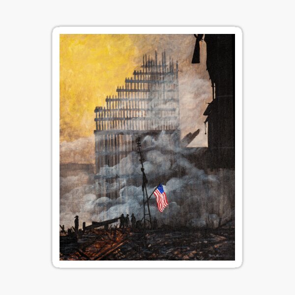 "Ground Zero Recovery " Sticker for Sale by Matt Starr | Redbubble