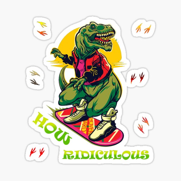 "how ridiculous" Sticker for Sale by photoAhmad | Redbubble