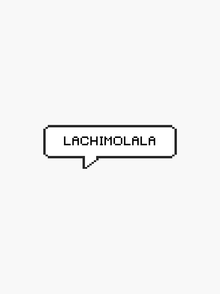 "Lachimolala - Carbonara" Sticker for Sale by leecrys | Redbubble