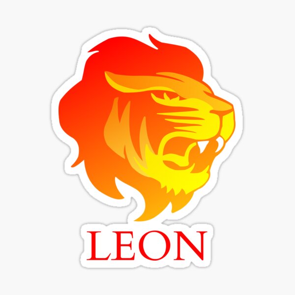"Leon" Sticker for Sale by Mesut-Demir | Redbubble