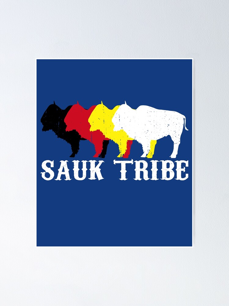 "Sauk Tribe Sac and Fox Nation" Poster for Sale by MagicBoutique ...