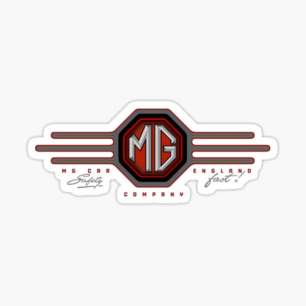 "MG Original Badge" Sticker for Sale by Memoryvault | Redbubble