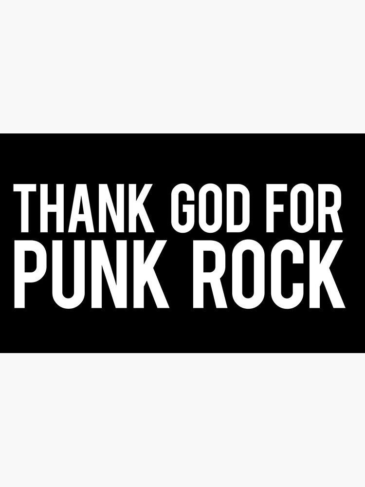 "Thank God For Punk Rock (WhiteText)" Coffee Mug for Sale by fallobye ...