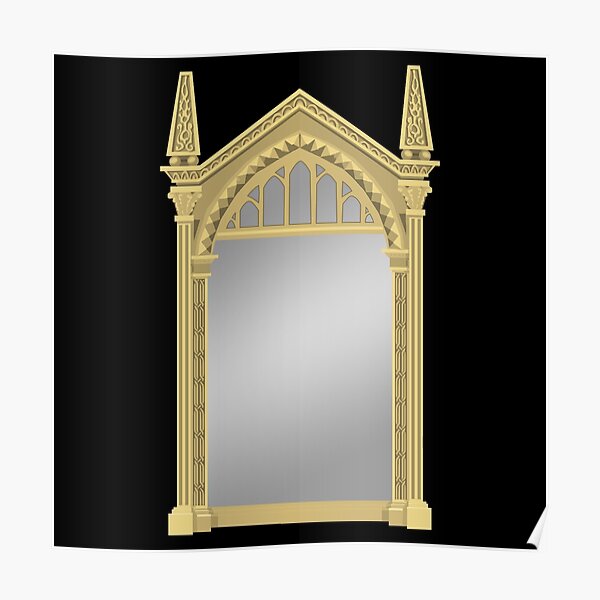 "Mirror of Erised" Poster for Sale by MalteseArtist | Redbubble