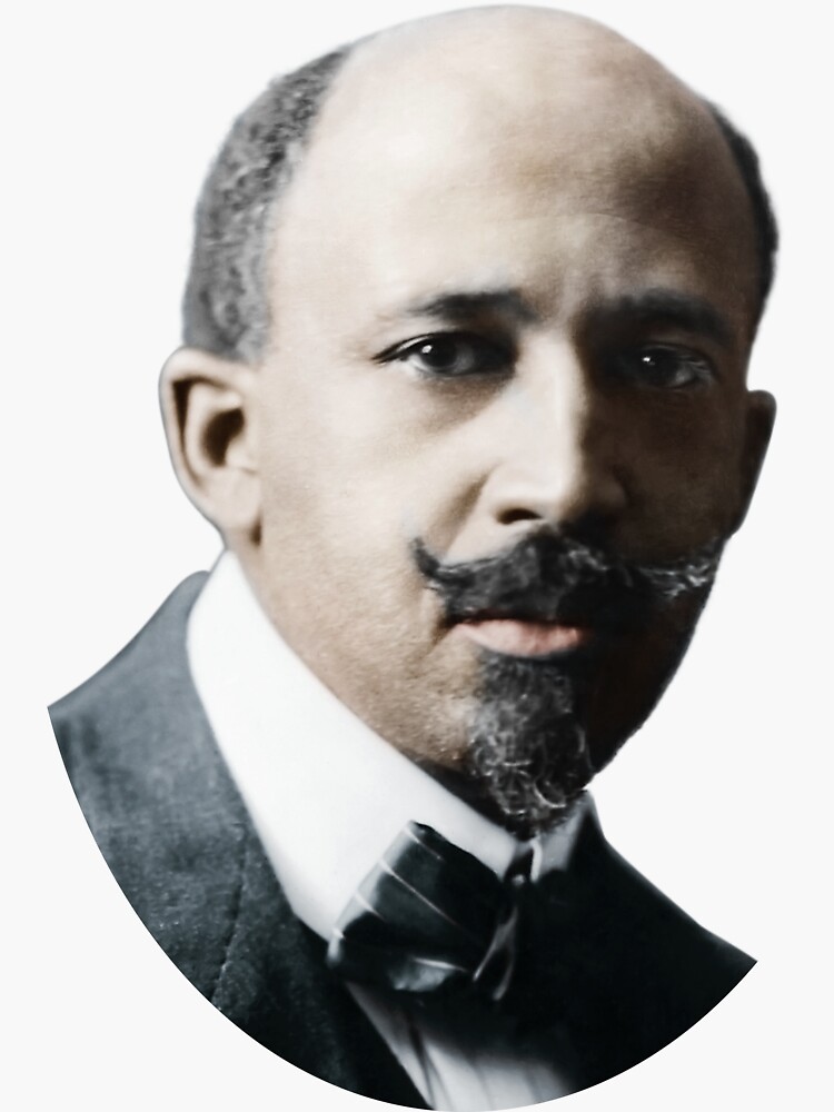 "WEB Du Bois Portrait - 1918 - Colorized" Sticker for Sale by ...
