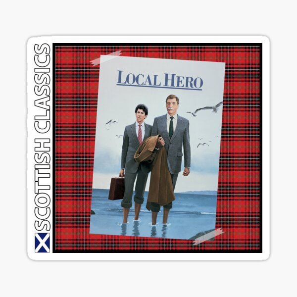 "Scottish Classics - Local Hero" Sticker by njmclean | Redbubble