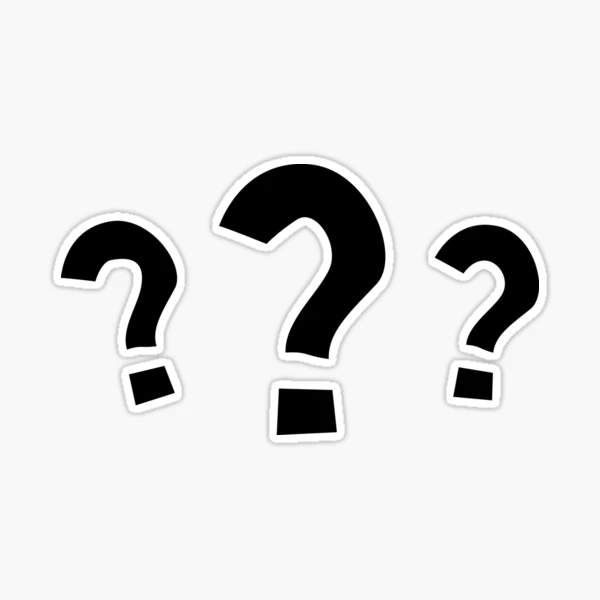 Black Question Marks Poster Question Mark Icon Set – Muurposter
