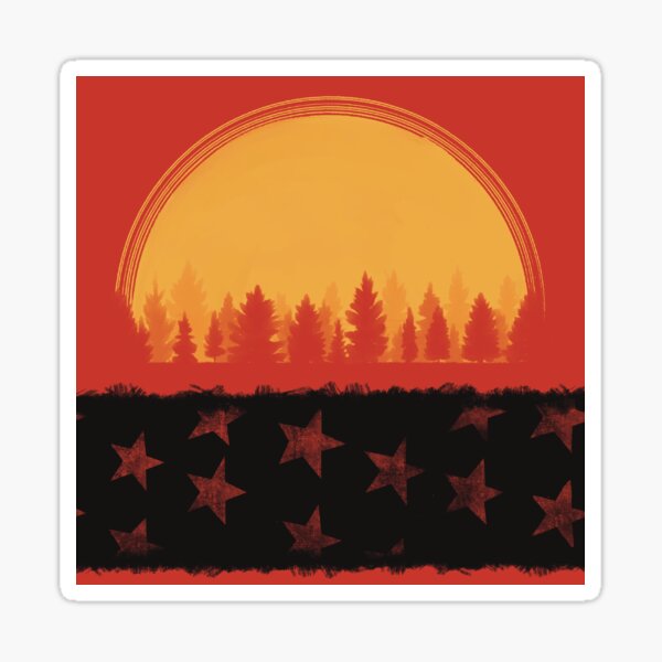 "Redemption" Sticker for Sale by mermaidnigiri | Redbubble