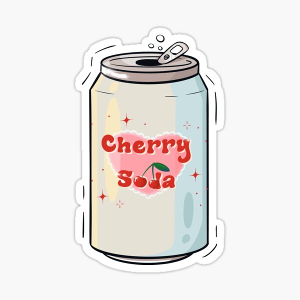 "Cherry Soda" Sticker for Sale by Bugenjoyer | Redbubble