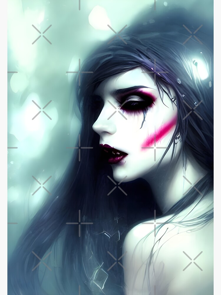 "Sad vampire" Sticker for Sale by Zanimations | Redbubble