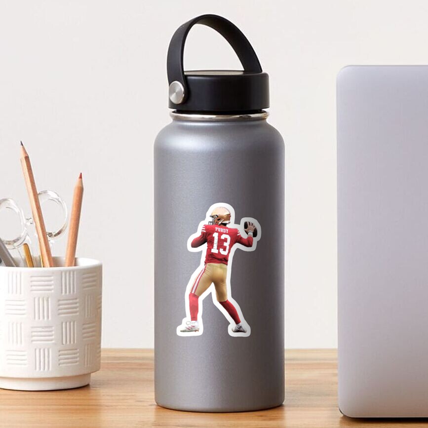 "Brock Purdy Cut Out" Sticker for Sale by JeffMalo | Redbubble