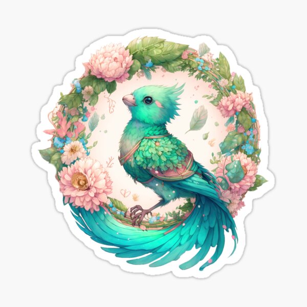 "baby quetzal" Sticker for Sale by MckennaiiShop | Redbubble