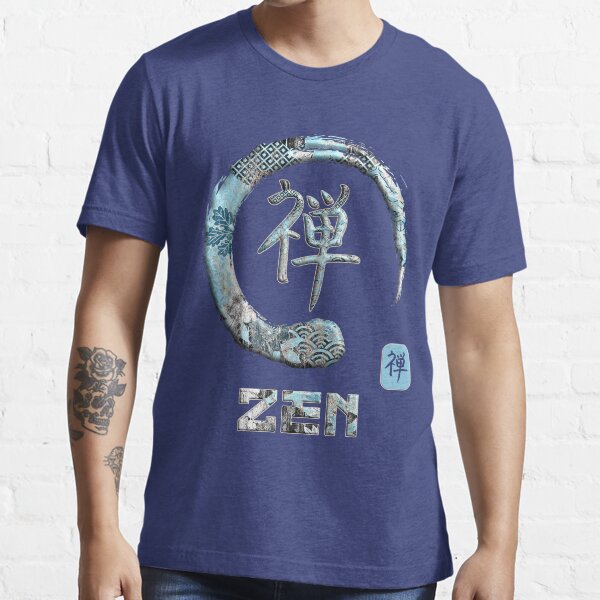 "Zen Japanese Kanji Word Symbol Enso Circle 14" T-shirt for Sale by ...