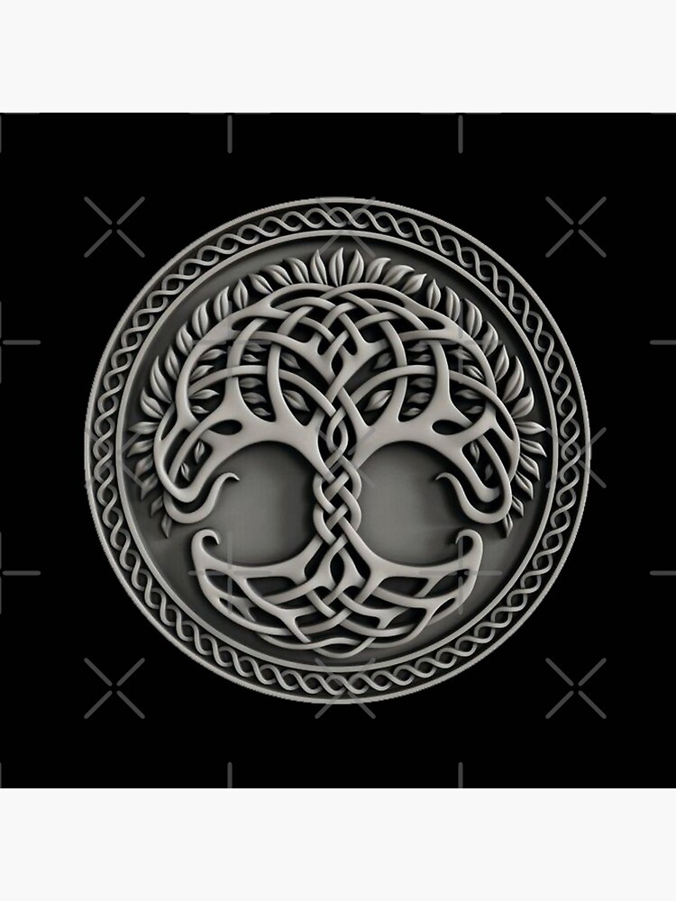 "Route Tree | Viking | Valhalla | Nordic | Mythology" Poster for Sale ...