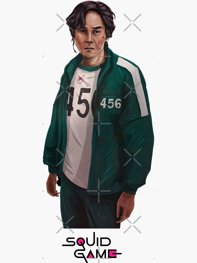 " squid game 456" Sticker for Sale by SyedKazmi | Redbubble