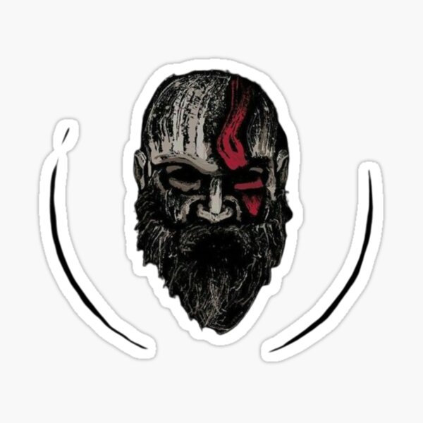 "God Of War \ Atreus \ Kratos" Sticker for Sale by ikrammiya | Redbubble