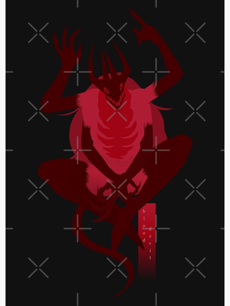 "Blood Devil Chainsaw Man" Art Print for Sale by saiifurrahmaan | Redbubble