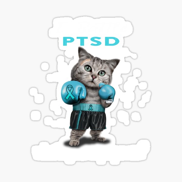 "PTSD Warrior - I Battle PTSD What Is Your Superpower?" Sticker for ...