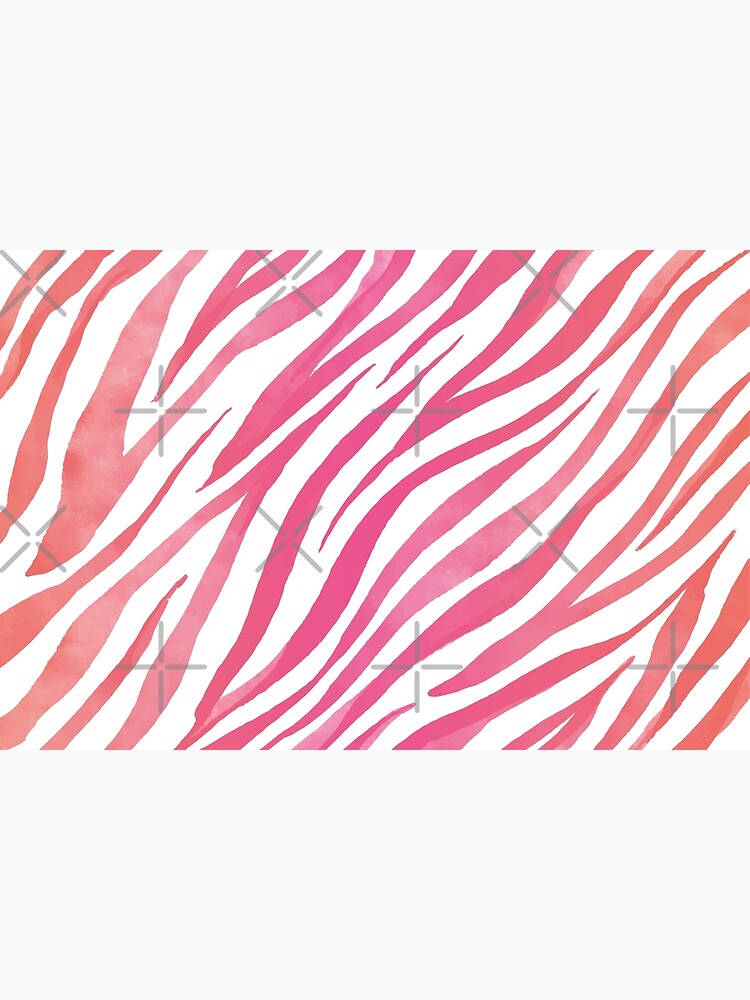 "Beautiful Zebra print texture - Soft pink " Poster for Sale by ...
