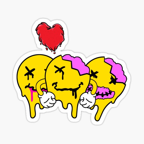 "pain gang" Sticker for Sale by PainbutLove | Redbubble
