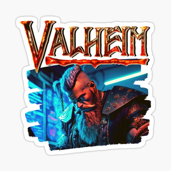 "Valheim" Sticker for Sale by Roubika | Redbubble