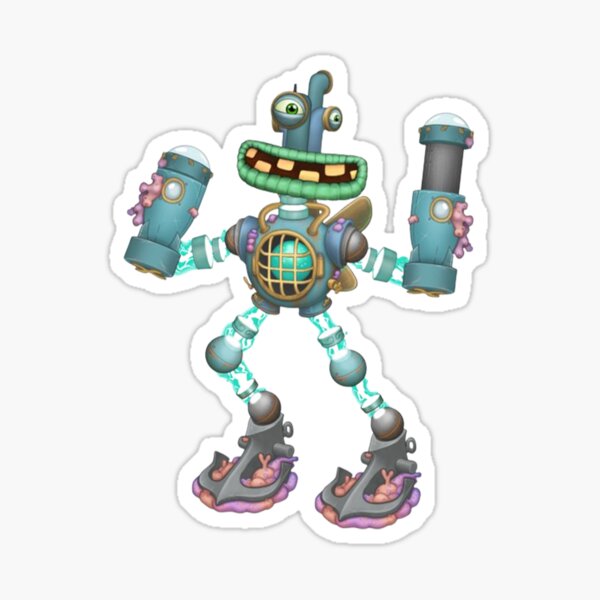 "my singing monsters wubbox" Sticker for Sale by FROMmetoyou1 | Redbubble