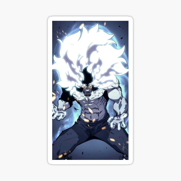 "Solo Leveling " Sticker for Sale by HD90 | Redbubble