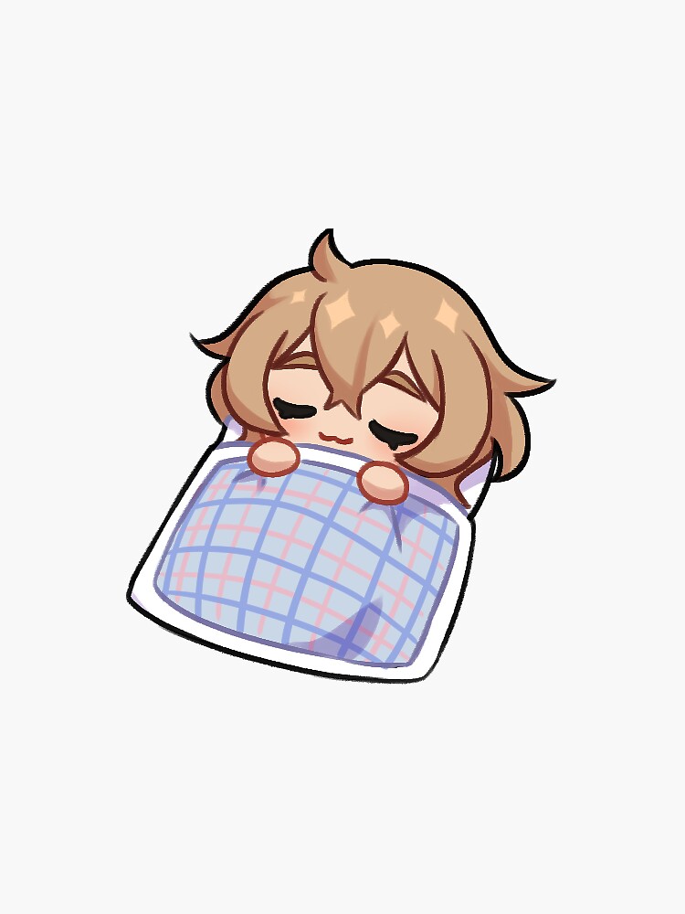 "Taka Sleep" Sticker for Sale by RedCallisto | Redbubble