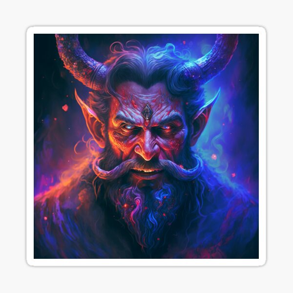 "Krampus" Sticker for Sale by DooM-XII | Redbubble