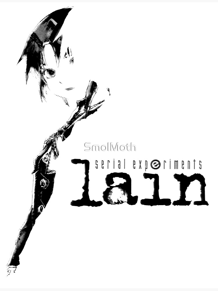 "Serial Experiments Lain - Lain Fade Line " Art Print for Sale by ...