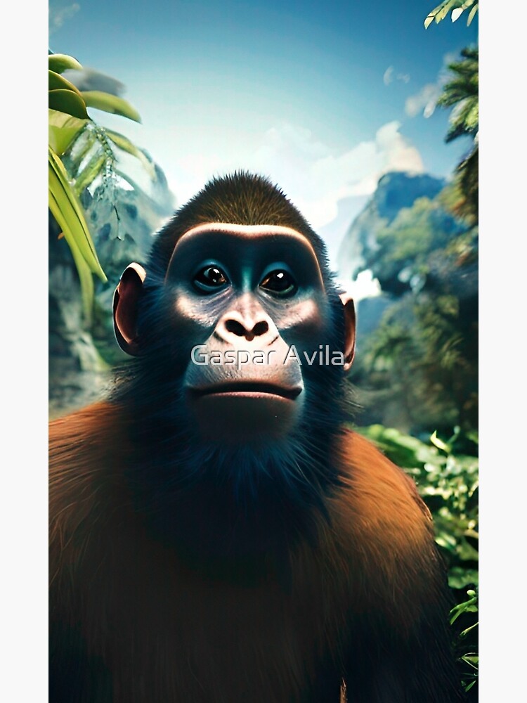 "Monkey face" Poster for Sale by gavila | Redbubble