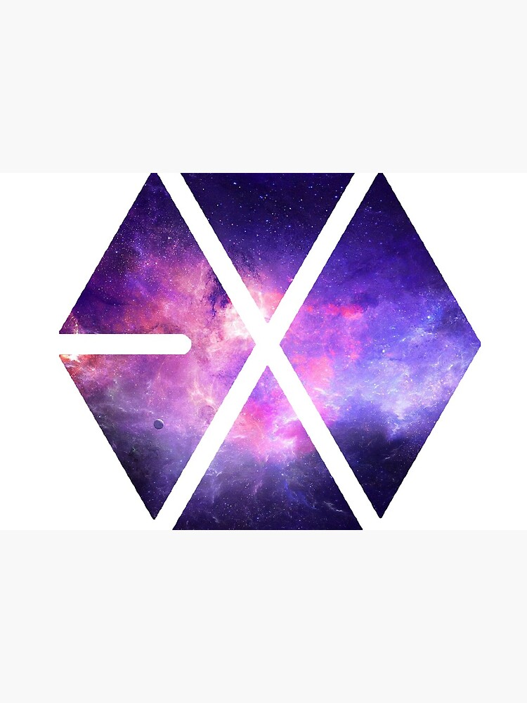 "EXO - Galaxy Logo " Canvas Print by KpopInfiresMe | Redbubble