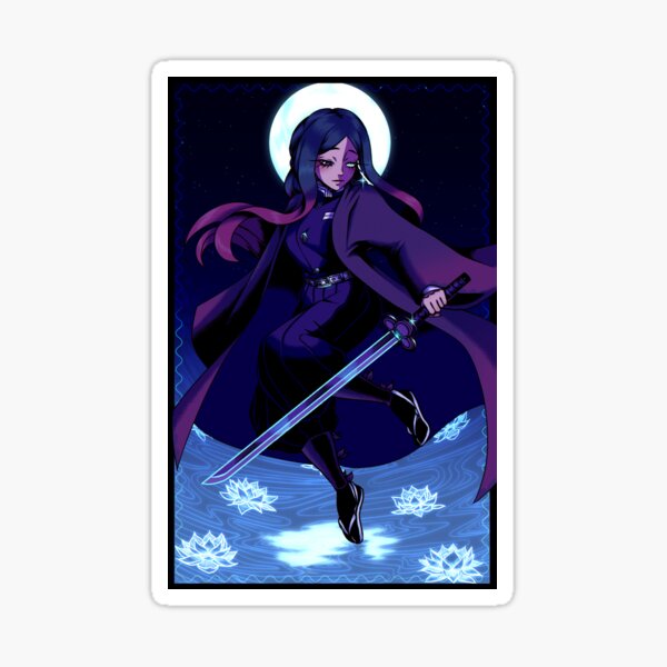 "Sumire Moon Tarot" Sticker for Sale by RedCallisto | Redbubble