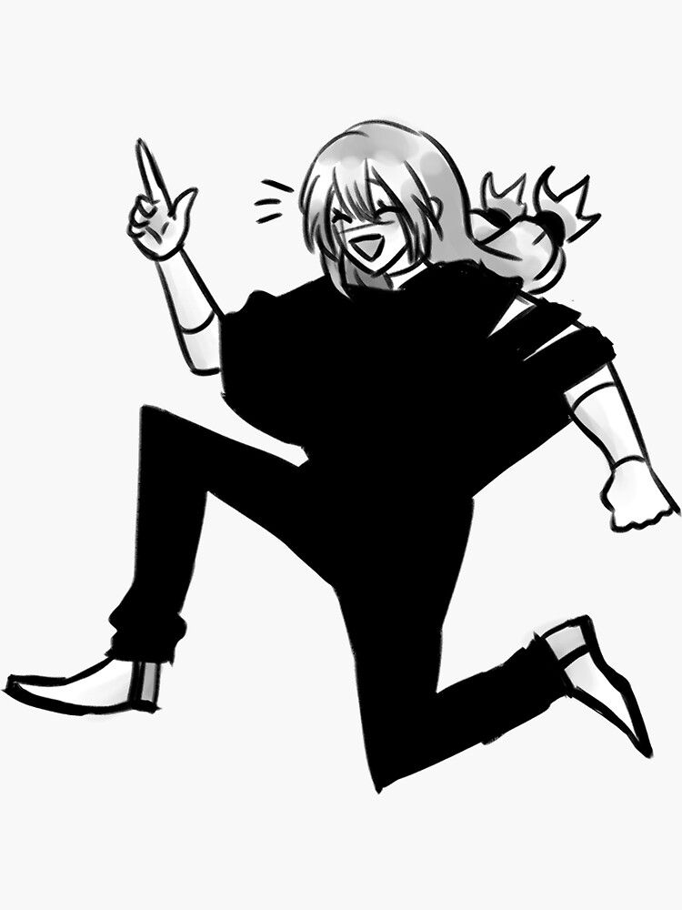 "Mahito" Sticker for Sale by RedCallisto | Redbubble