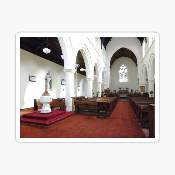 " Holy Trinity Anglican Church - Williamstown, Vic. Australia" Sticker ...