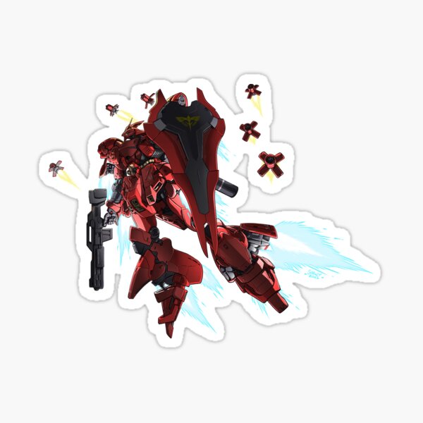 "Sazabi 2022 (solo)" Sticker for Sale by aspleniastudioz | Redbubble
