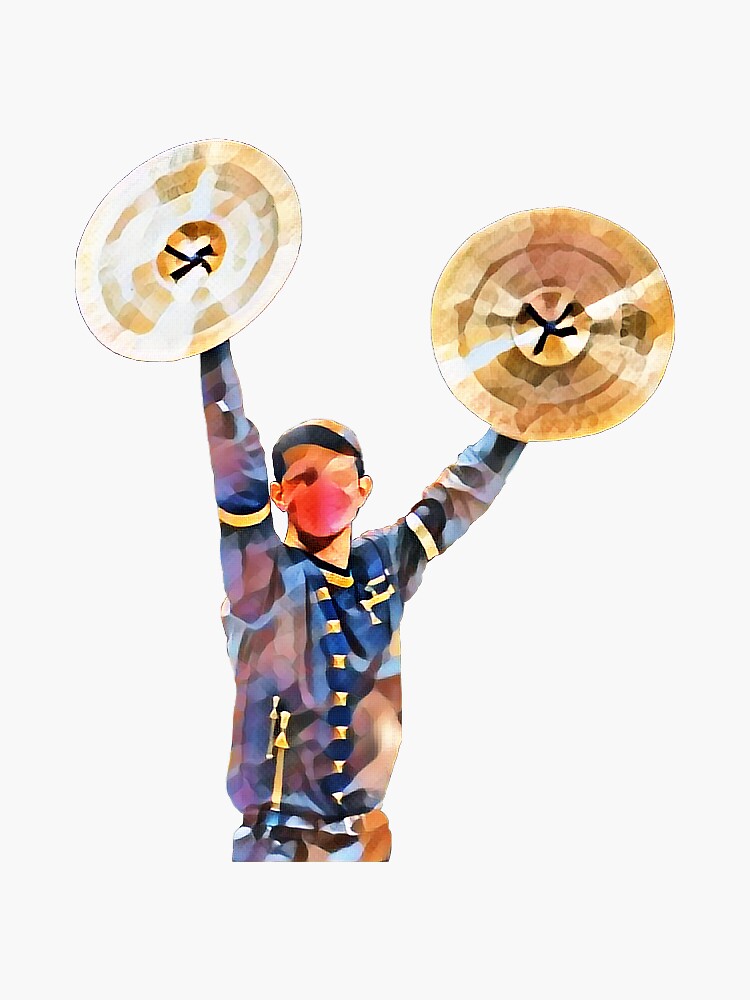 "Collins Hill Indoor Drumline 2022 Cymbals" Sticker for Sale by ...