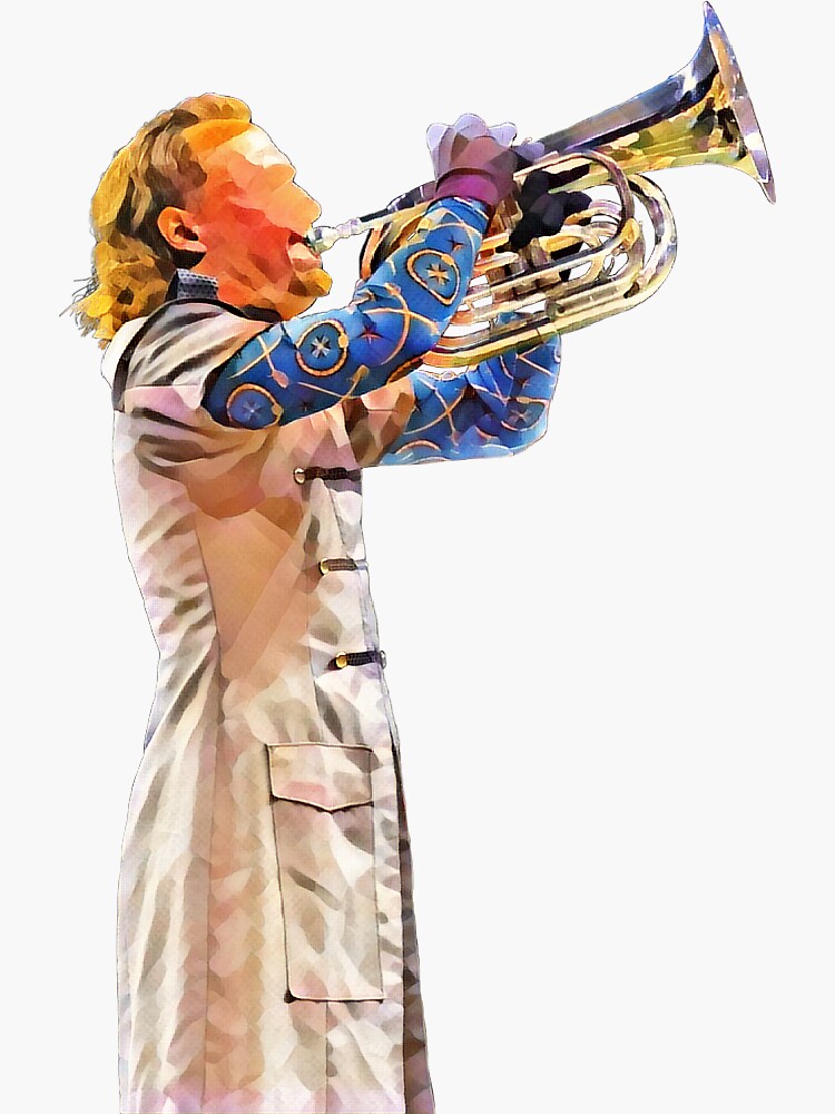 "Blue Stars 2022 Baritone" Sticker for Sale by maritherox | Redbubble