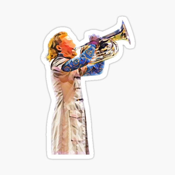 "Blue Stars 2022 Baritone" Sticker for Sale by maritherox | Redbubble
