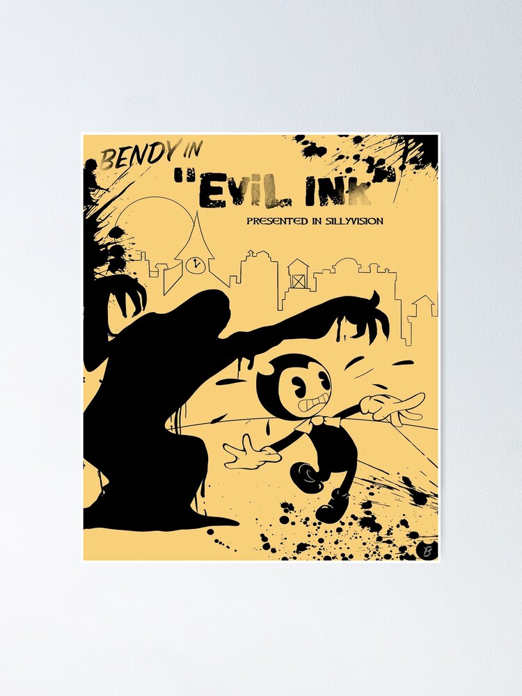 "bendy and the ink machine" Poster for Sale by lovemyronaa | Redbubble