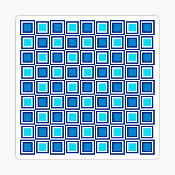 "Box Within Box Pattern no. 43" Sticker for Sale by NeilFeigeles ...