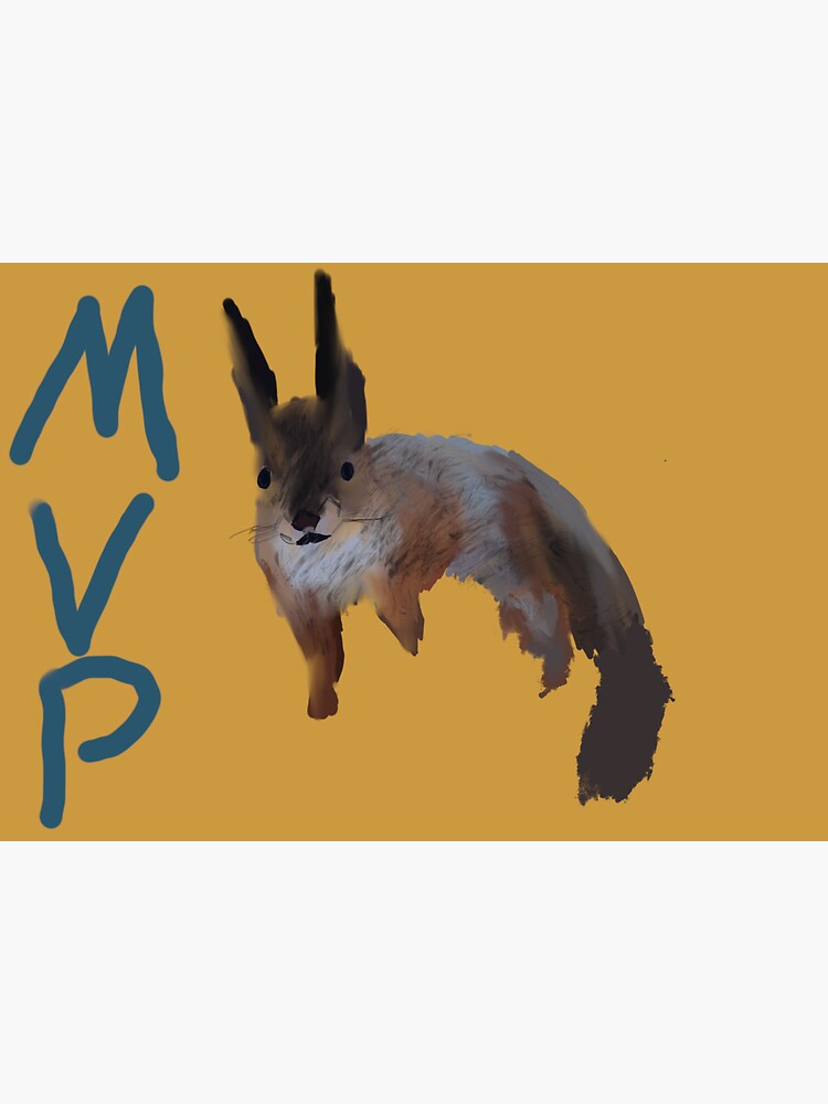 "The Golden MVP" Sticker for Sale by wanderingchaos | Redbubble