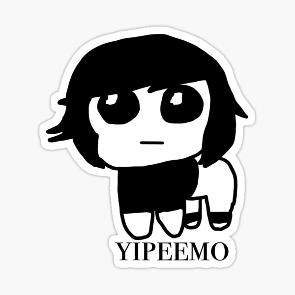 "emo yipeemo tbh creature / autism creature sticker" Sticker for Sale ...