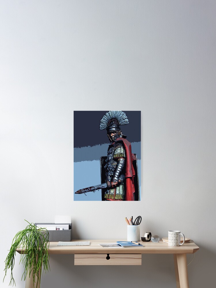 "Ancient Roman Centurion" Poster for Sale by Andrea Mazzocchetti ...