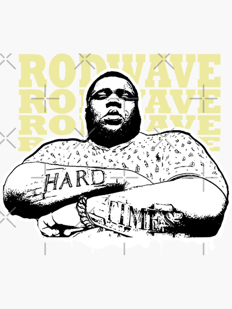 "Mens Best Rod Wave Cute Gifts" Sticker for Sale by Martinsjulia ...