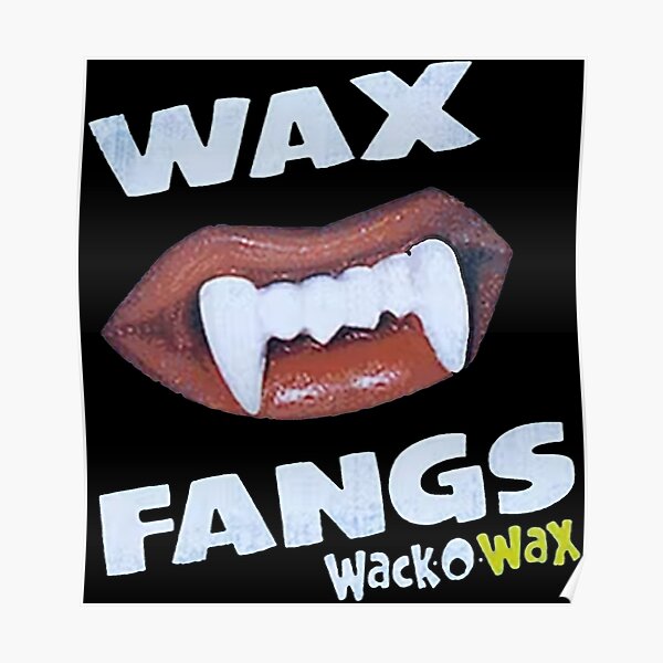 Póster «Colmillos de cera dientes de cera divertidos caramelos de cera ...