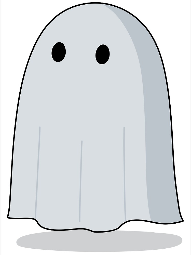 "Little Ghost Guy" Poster for Sale by Cassapillar | Redbubble