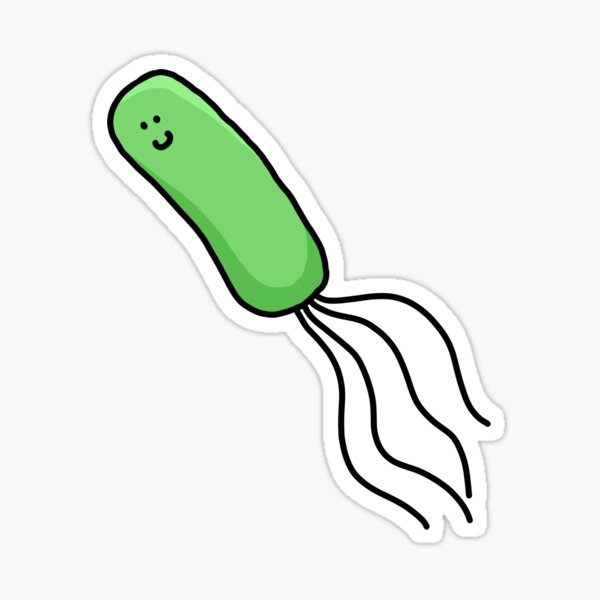 "Helicobacter pylori cartoon sticker" Sticker for Sale by Mhea | Redbubble