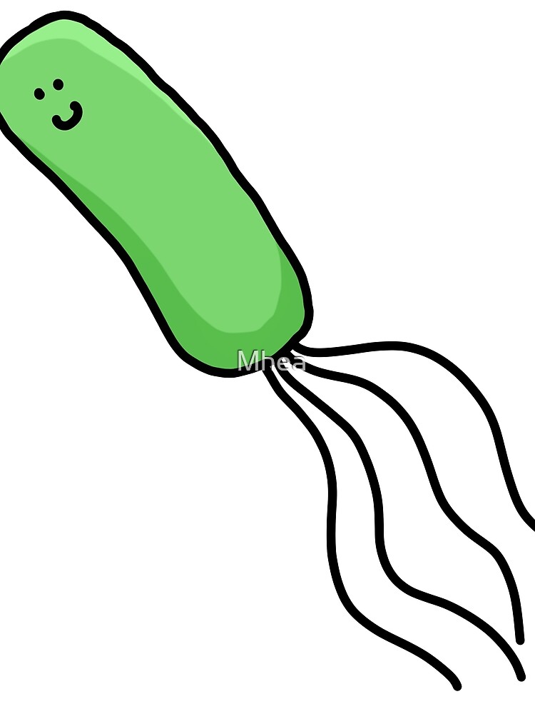 "Helicobacter pylori cartoon sticker" Sticker by Mhea | Redbubble